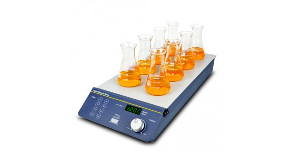 Magnetic stirrer with 8 stirring points at 1200rpm | BT Lab Systems