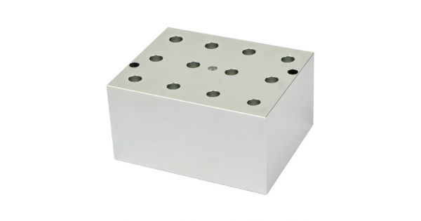 Heating block for 12 x 0.2ml tubes for nitrogen evaporator | BT Lab Systems