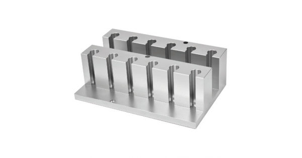 Heating block for 12 x 10mm tubes for nitrogen evaporator | BT Lab Systems