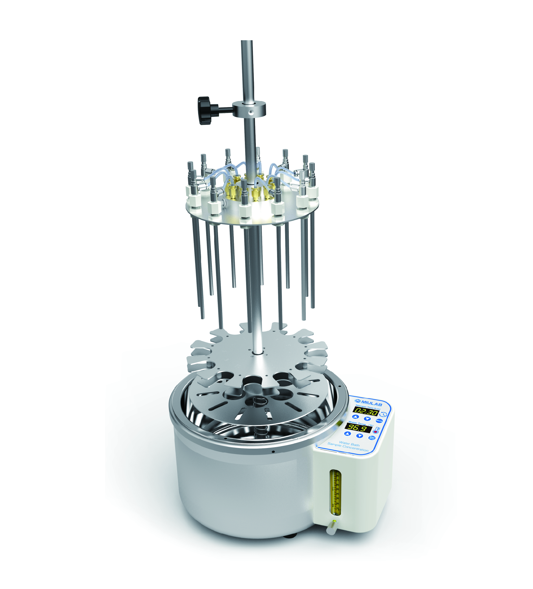 Water Bath Nitrogen Injection Sample Concentrator