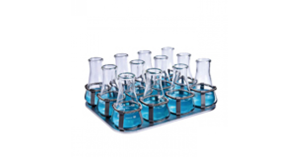 Shaking platform for 12 x 100ml flasks for Orbital shakers | BT Lab Systems